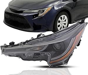 Amazon.com: Replacement For 2020 2021 2022 Toyota Corolla L/LE Sedan ...