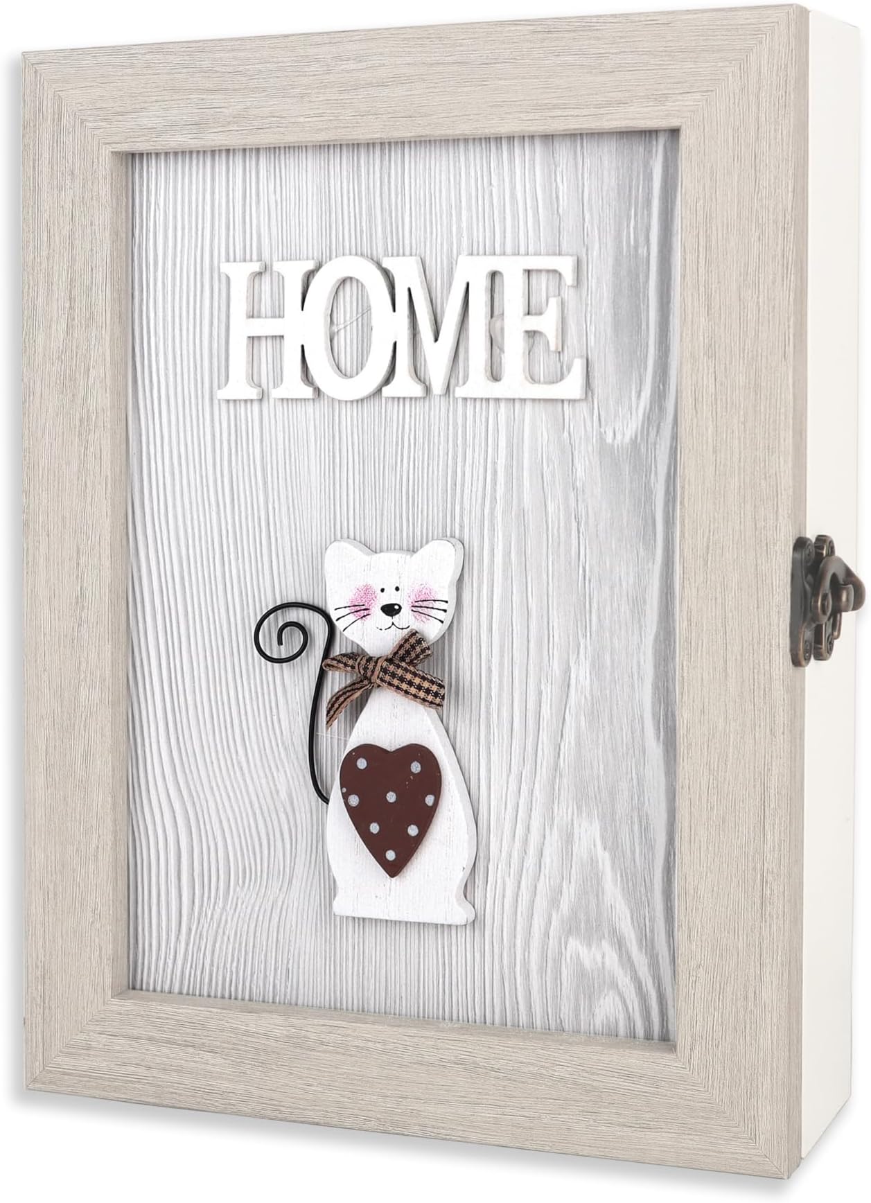 Amazon.com: Hemoton Mediterranean Style Key Cabinet Wood Nautical Style ...