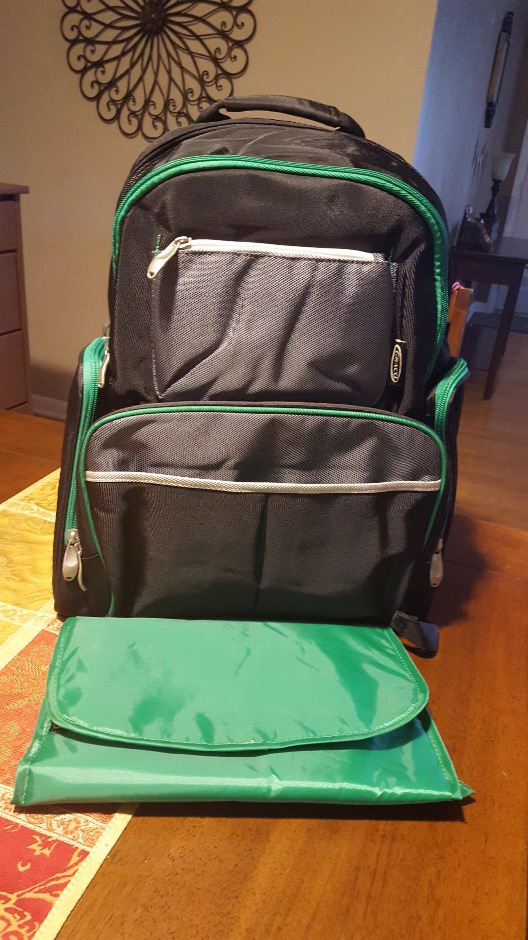 Amazon.com: Graco Fern Back Pack Diaper Bag with Smart Organizer System ...