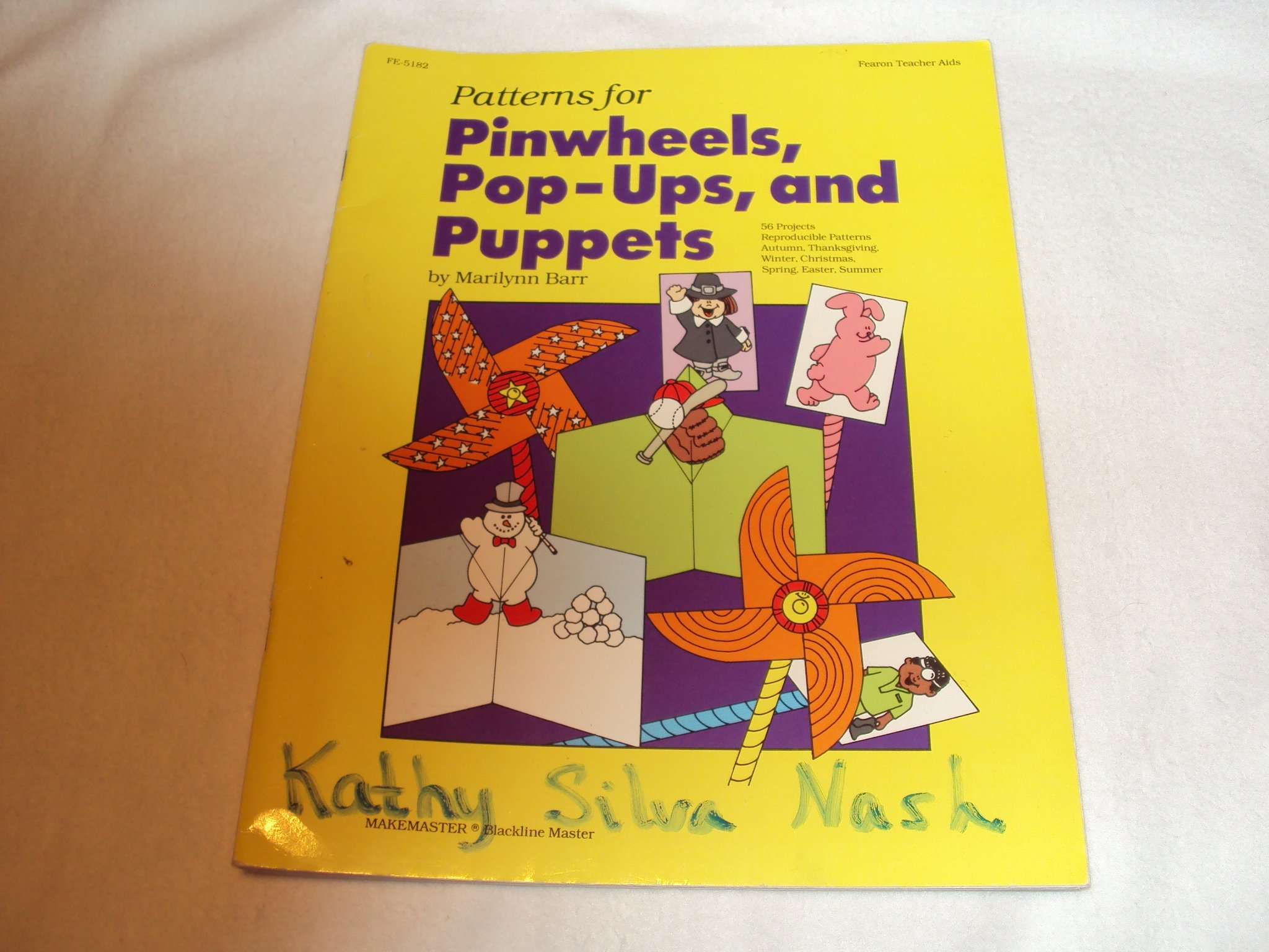 Patterns for Pinwheels, Popups, and Puppets: Barr, Marilyn ...