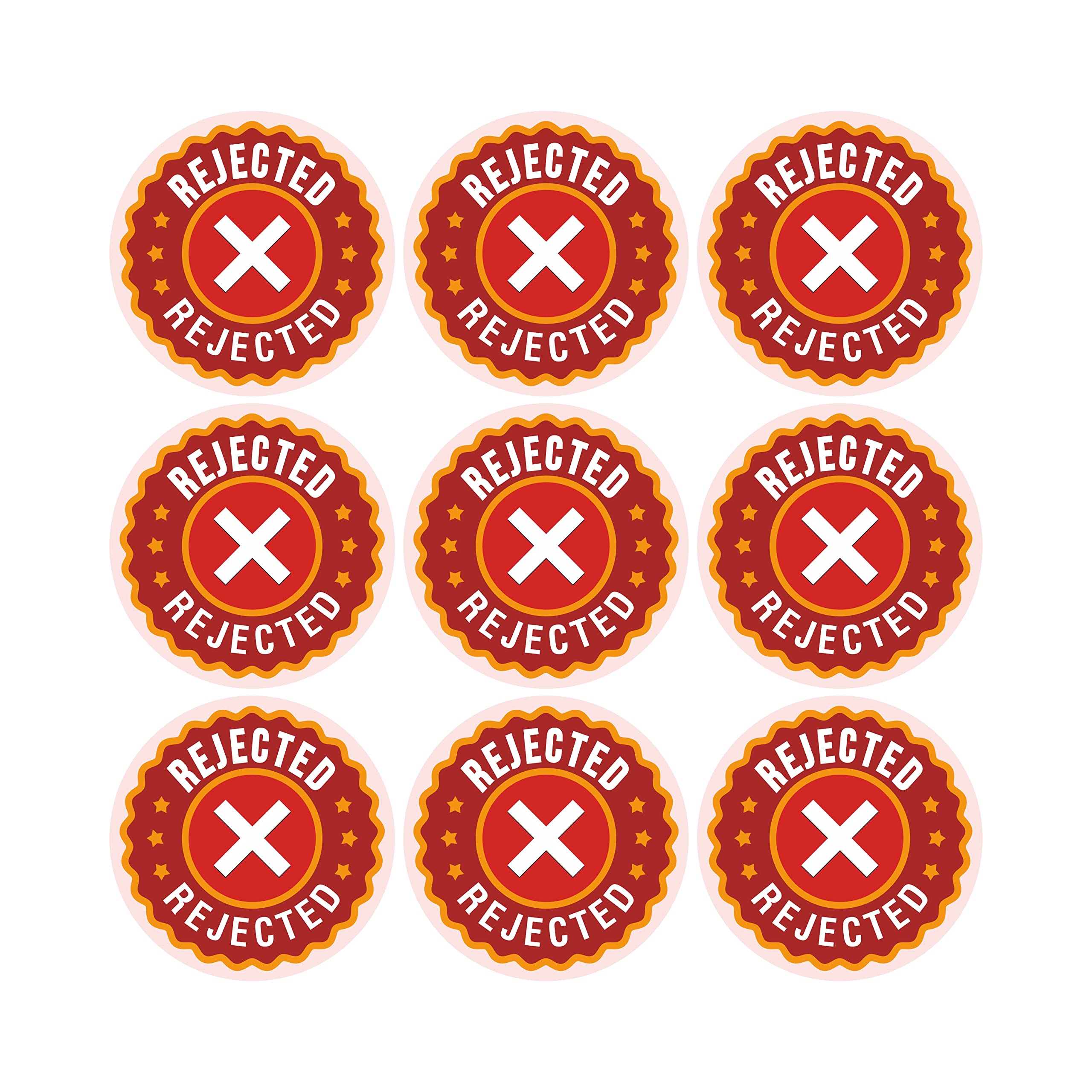 Anne Print Solutions® Pack of 800 Pcs Rejected Die Cut Stickers Self ...