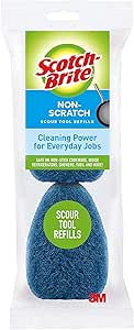 Amazon.com: Scotch-Brite Non-Scratch Scrub Brush Refills, 14 Refills ...