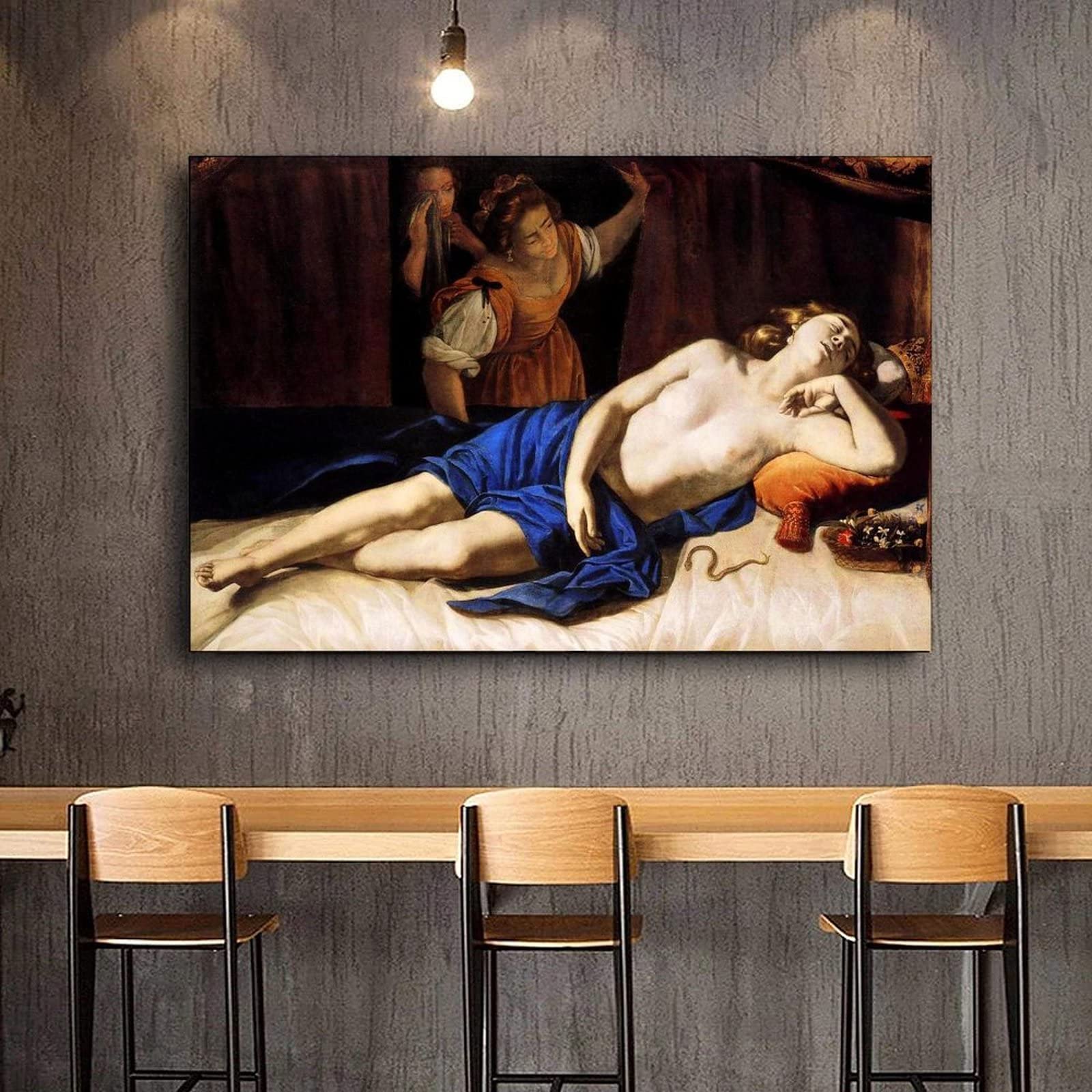 Artemisia Gentileschi Cleopatra Cleopatra Discovered By Her Servants