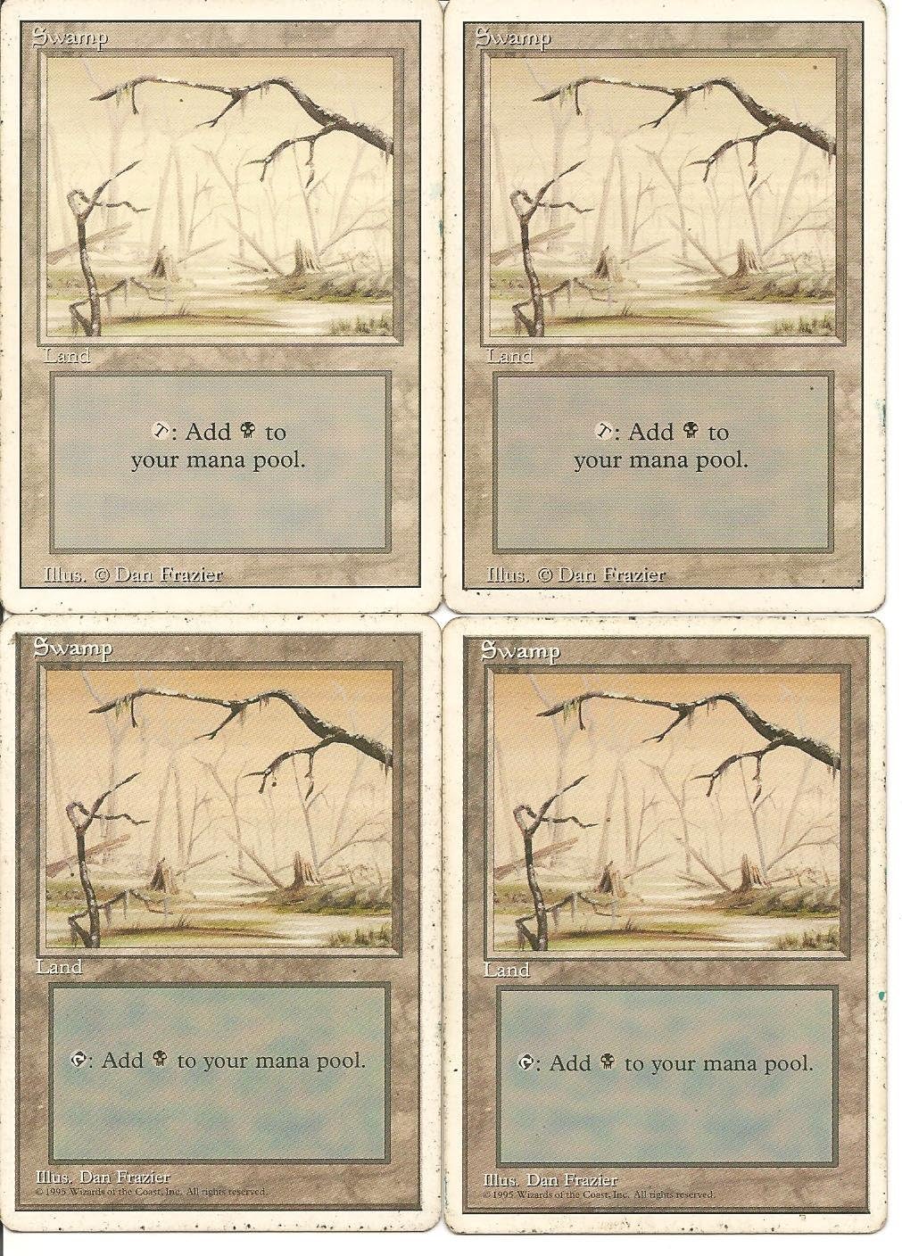 Amazon.com: Magic: the Gathering - Swamp - Revised Edition : Toys & Games