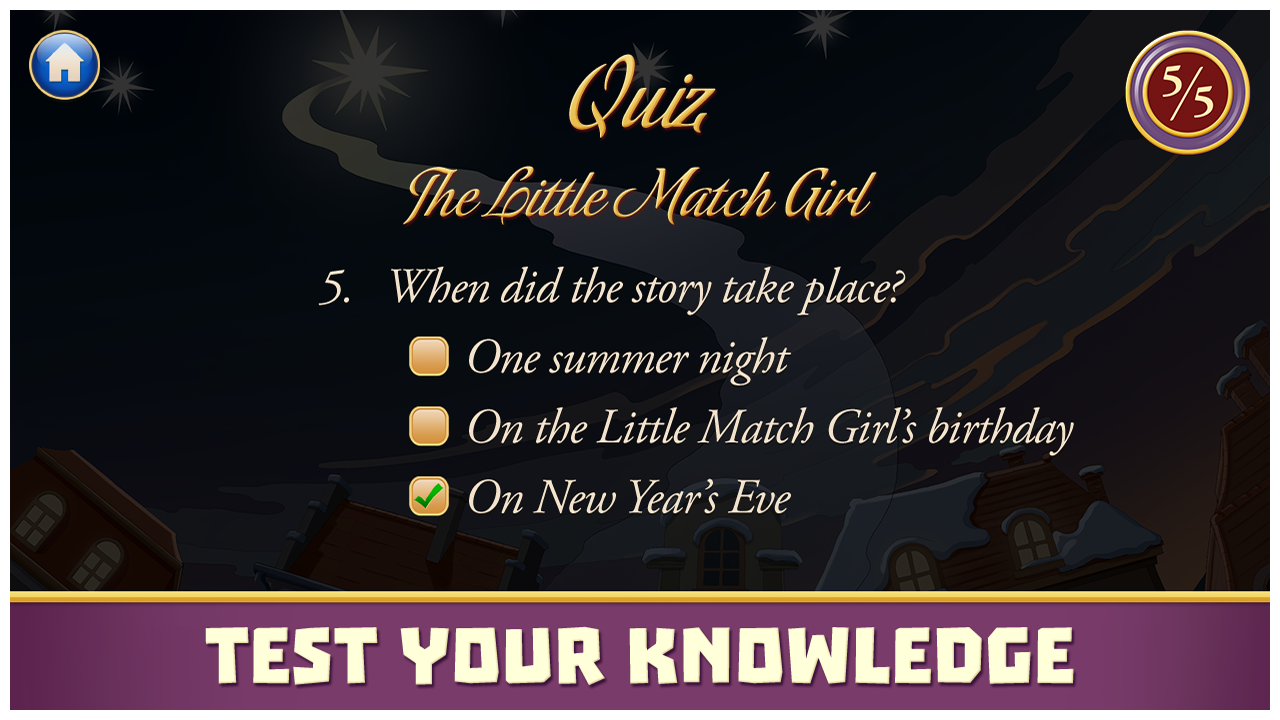 The Little Match Girl: Fairy Tales by Hans Christian Andersen - App on ...