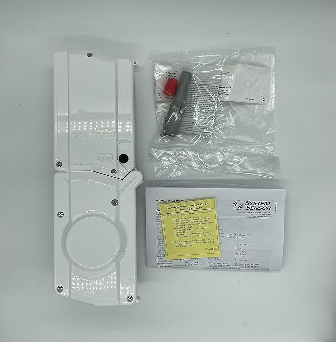 Amazon.com : SILENT KNIGHT D4120W 4-Wire Conv Photo Duct Motion Sensor ...
