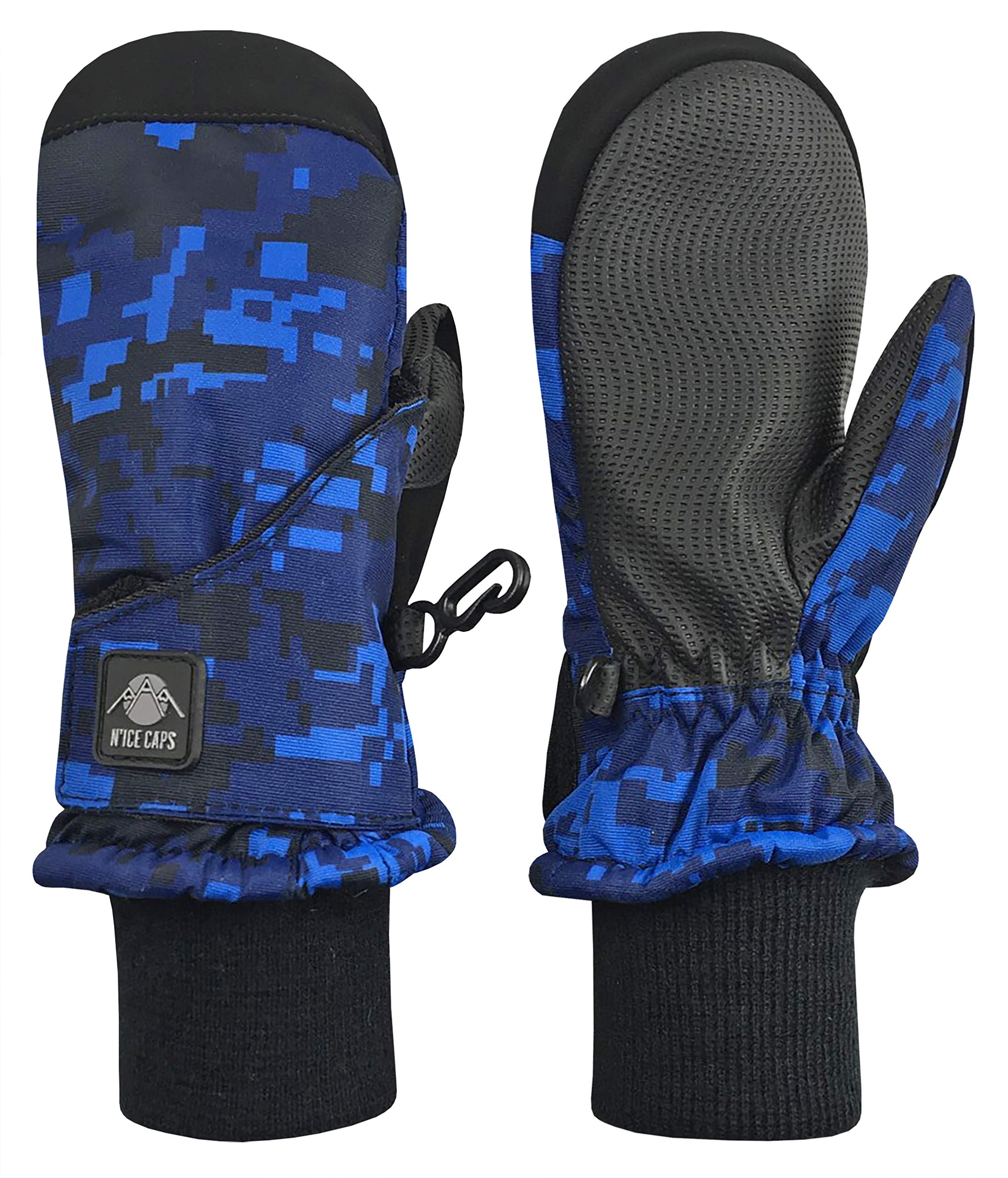 Snapklik.com : NIce Caps Kids Waterproof Snow Mittens Cold Weather ...