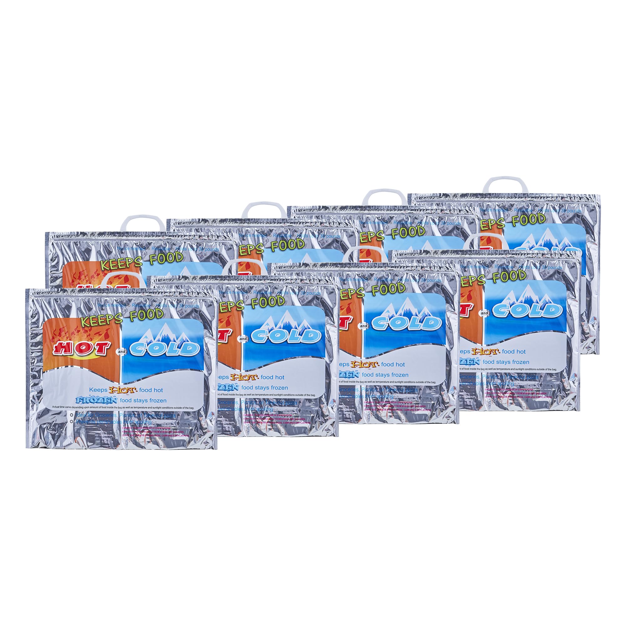 Amazon.com: Superio Hot and Cold Insulated Bags for Food Delivery ...