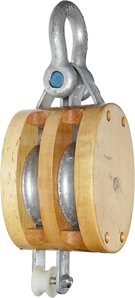 Amazon.com: Campbell 3002K 8" Double Regular Wood Shell Block with K ...