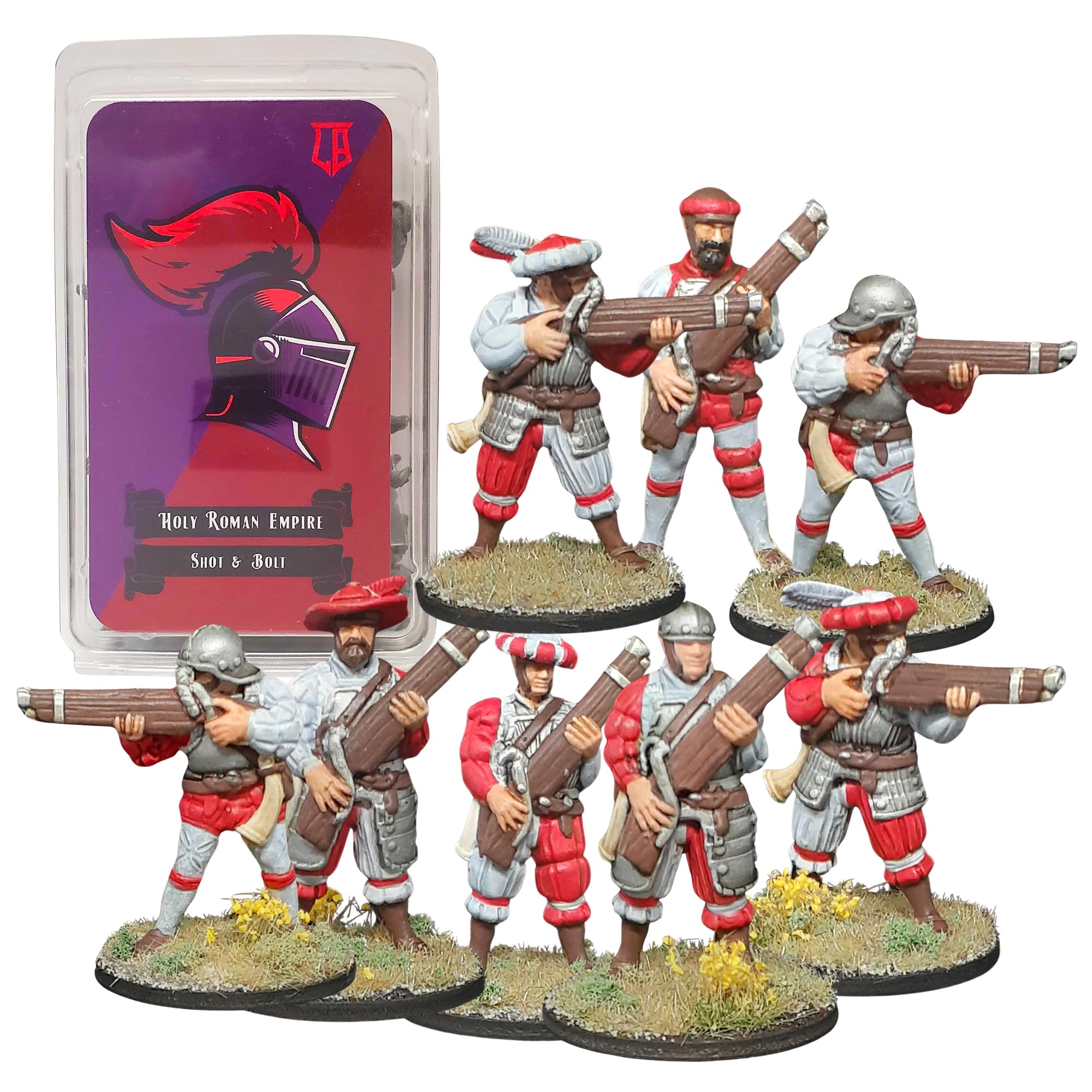 Amazon.com: Ludus Bellum - Holy Roman Empire Arquebusiers - 28mm ...