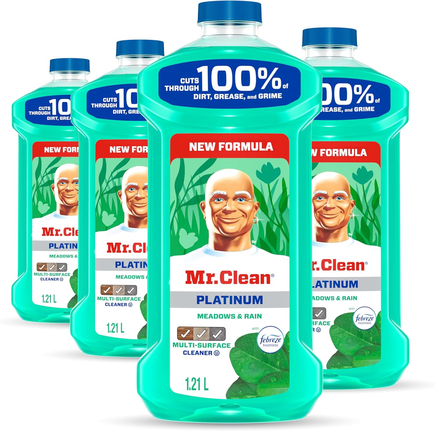 Mr. Clean All Purpose Cleaner, Floor Cleaner for Mopping Home, Mop Soap ...