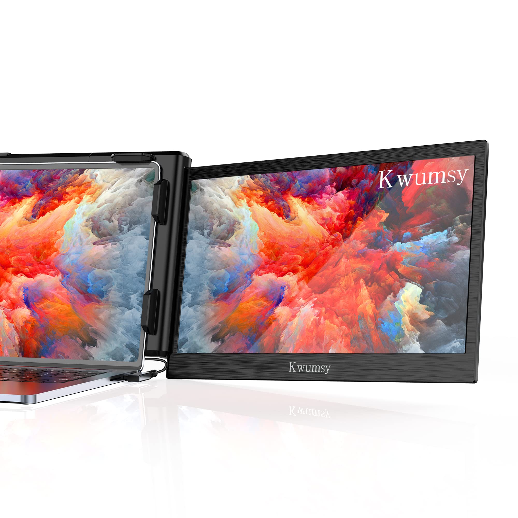 Buy Kwumsy P1 Plus 13.3''Display Portable Monitor for Laptop Screen ...