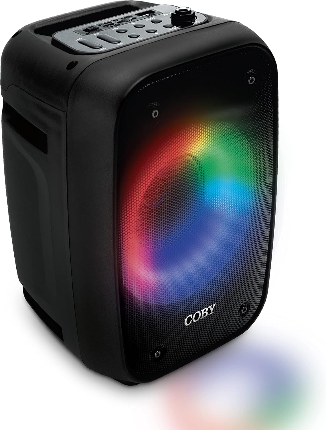 Amazon.com: Coby Blaze Light-Up Bluetooth Speaker, Wireless Portable ...