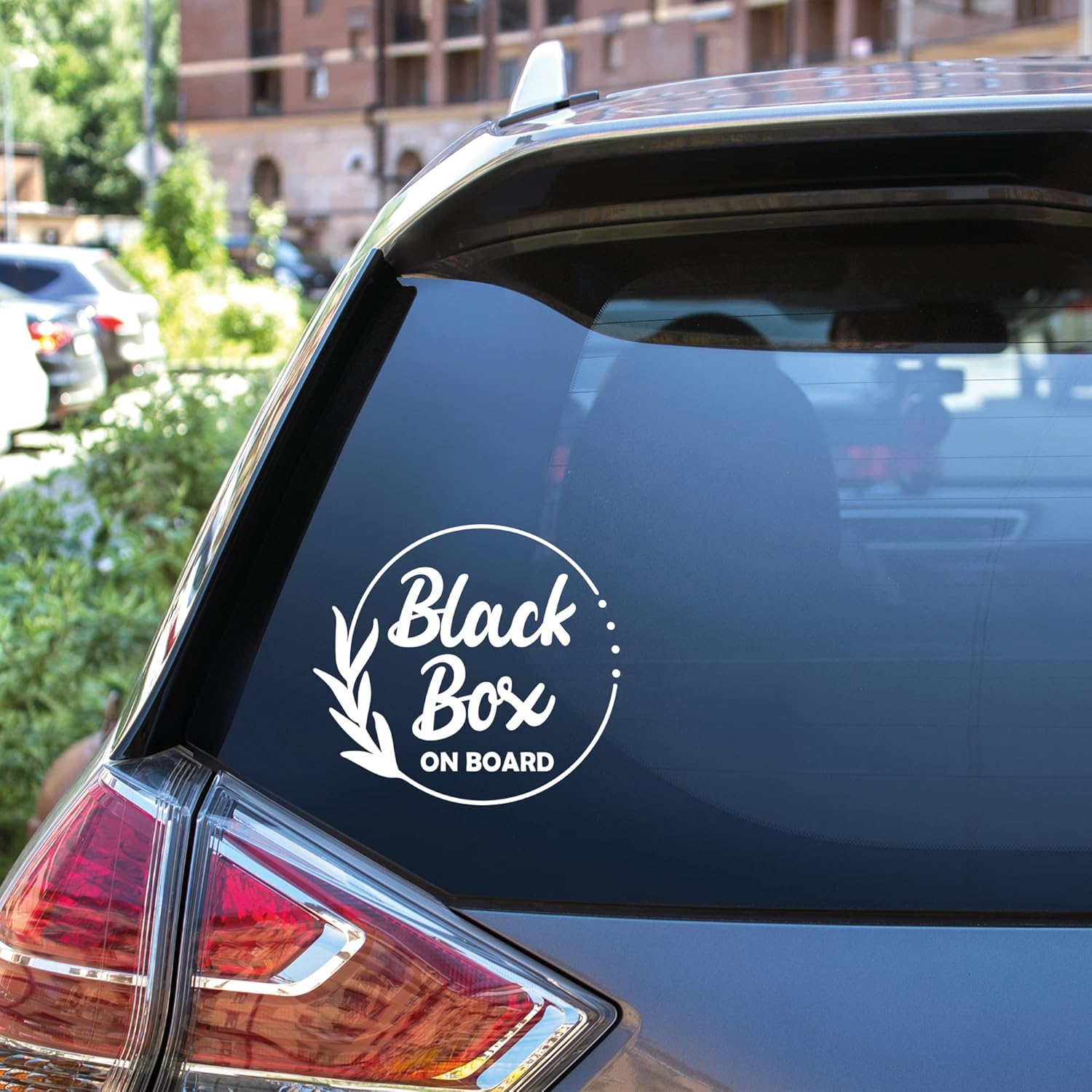 Black Box On Board Car Sticker - Funny Vinyl Decal for Car Bumper Or ...