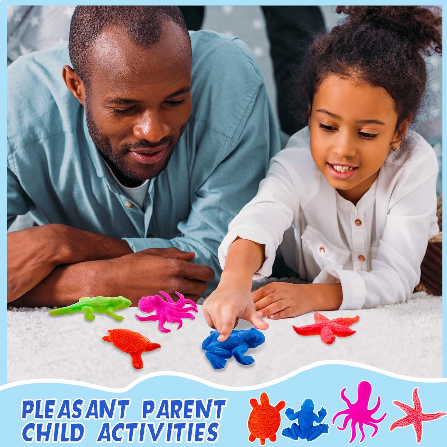 Buy 96 Pieces Water Growing Sea Creatures Grow Animals Under the Sea ...