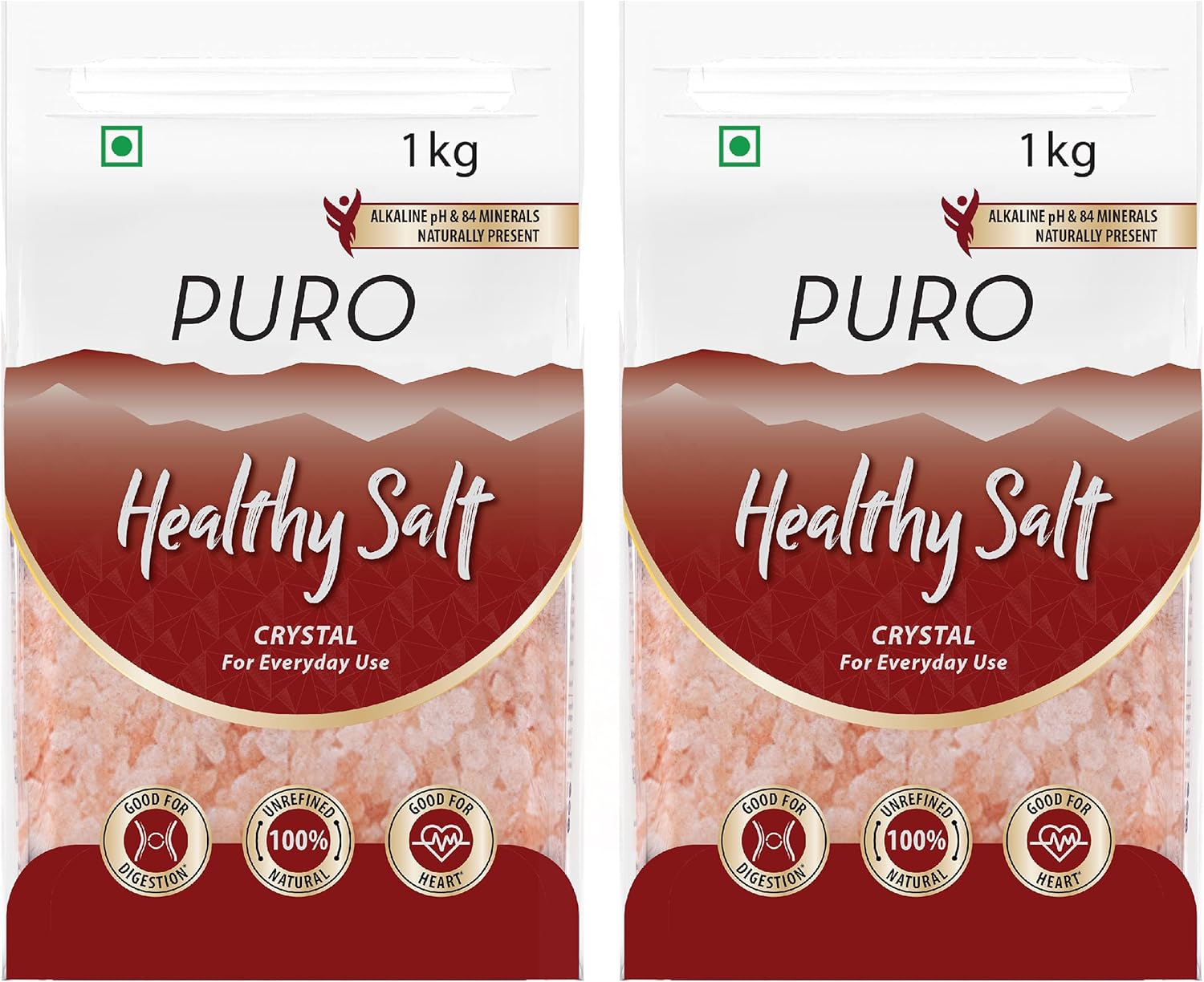 Puro Healthy Salt Crystal, 1kg (Pack of 2) : Amazon.ca: Grocery ...