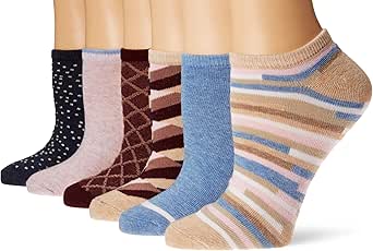 Amazon.com: Keds Women's 6 Pack Socks (No Show/Liner), Denim Heather ...