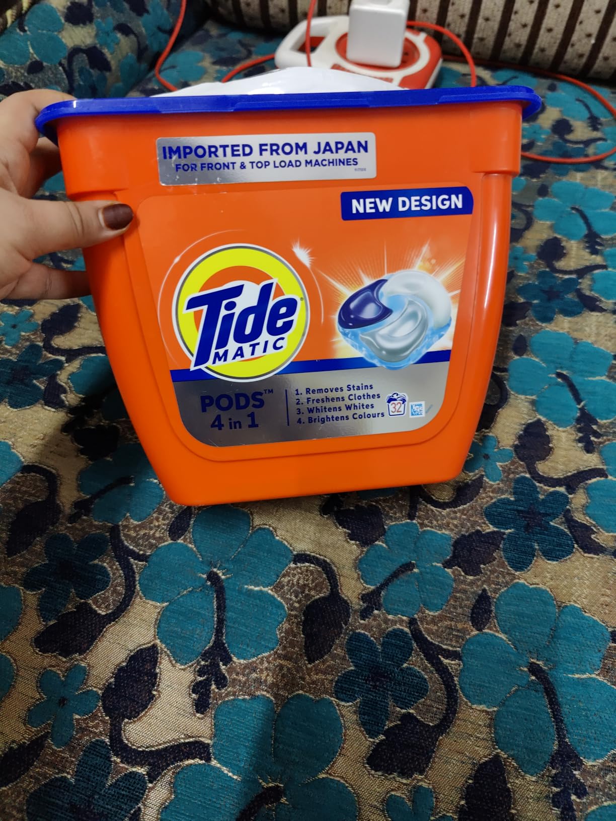 Tide Matic 4in1 PODs Detergent Pack 32 ct -for Top & Front load washing ...