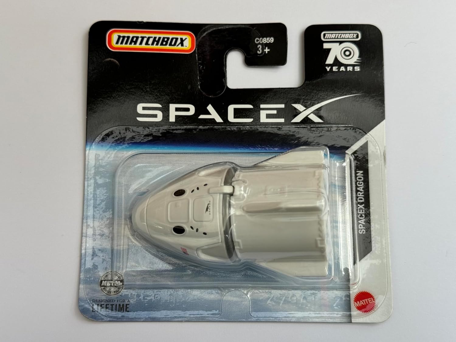 Matchbox 2023 - Space X - SpaceX Dragon 8/100 (Short Card) HFT23 ...