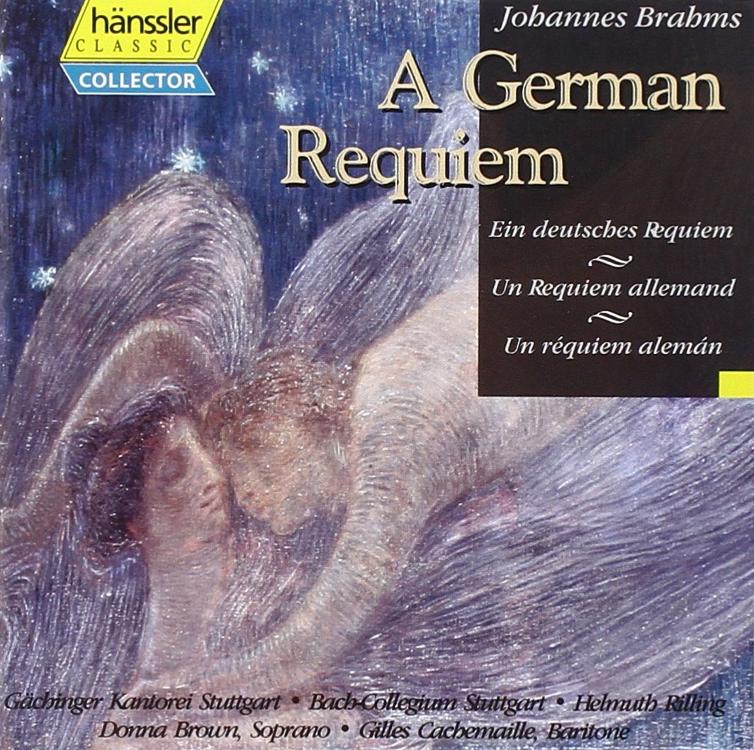 Helmuth Rilling, J. Brahms, Donna Brown, Gilles Cachemaille, G chinger ...