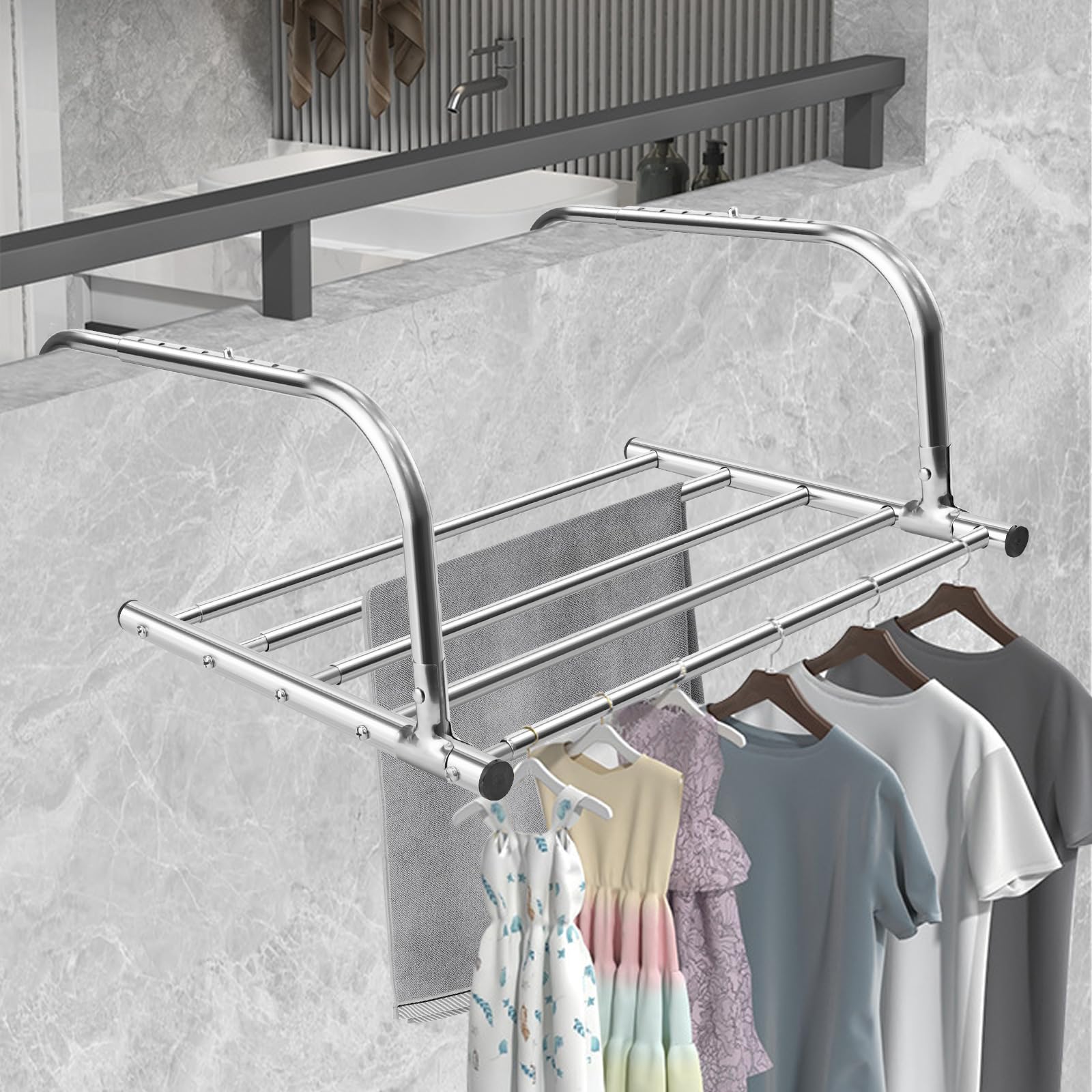 Clothes Airer, Clothes Drying Rack, Radiator Clothes Airer Rack ...