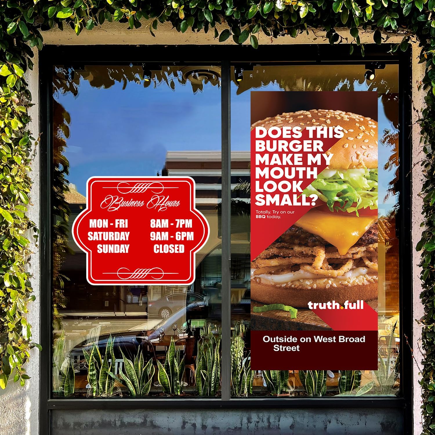 Amazon.com: Anley Custom Window Decal - Personalized Picture Vinyl ...