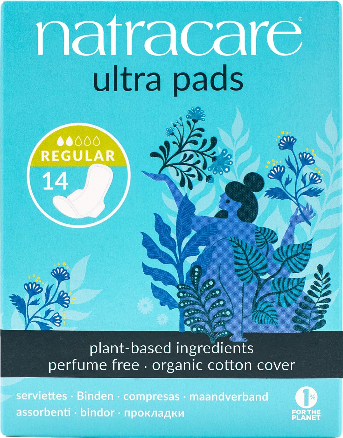 Amazon.com: Natracare Pads Ultra with Wings 14 ct (2 Pack) : Health ...