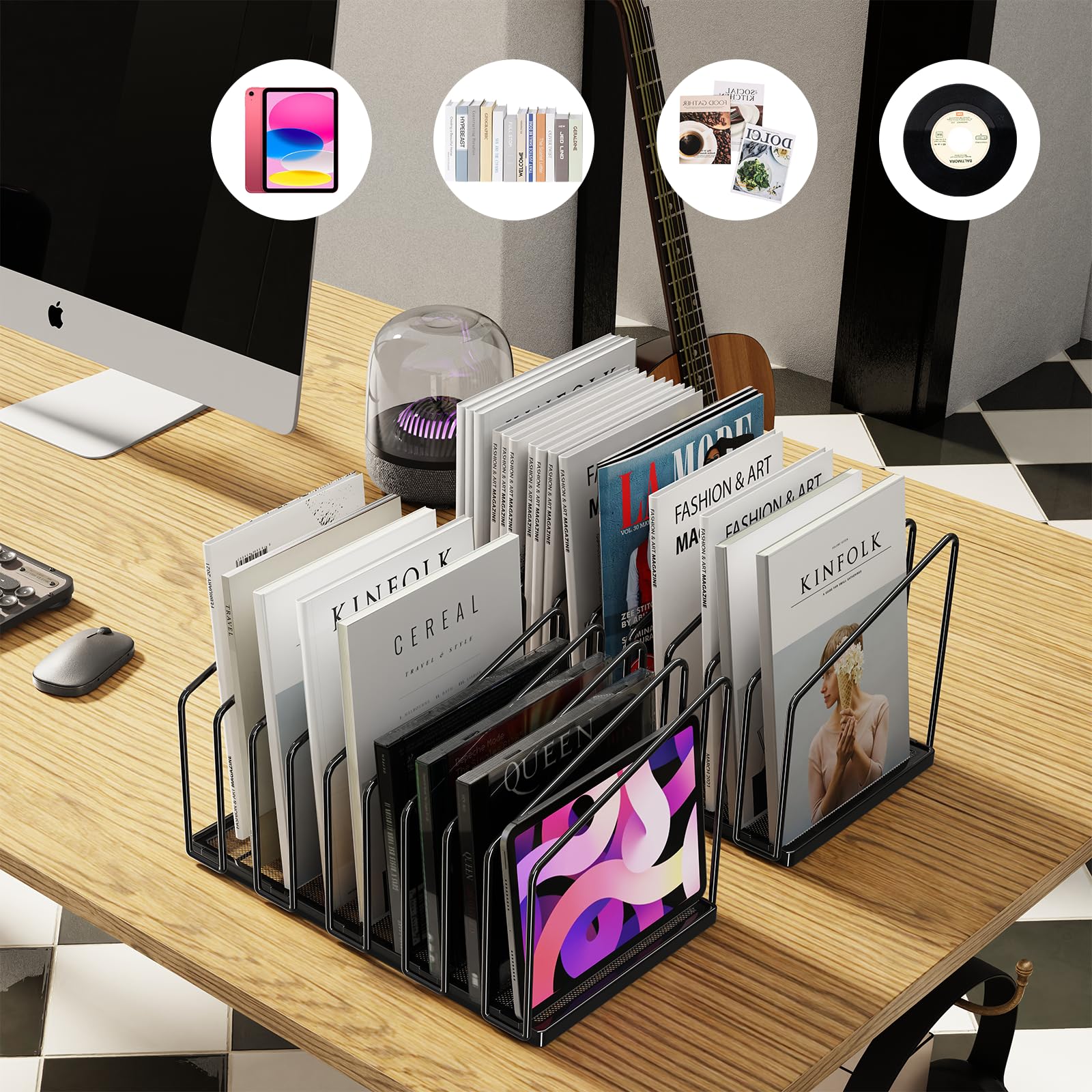 Snapklik.com : Ekisemio 2 Pack Mesh Desktop File Sorter Organizer