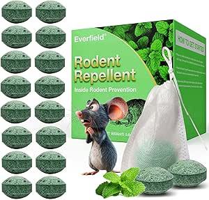Amazon.com: 24Pcs Mice Rodent Repellent, Peppermint Oil to Repel Mice ...