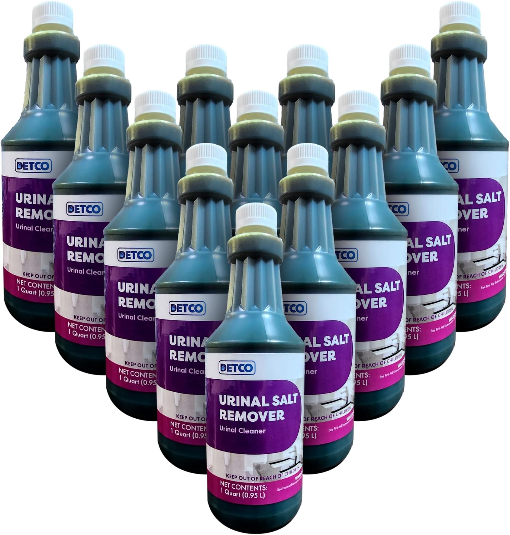 Amazon.com: Detco Urinal Salt Remover Concentrate - Safe on Pipes and ...