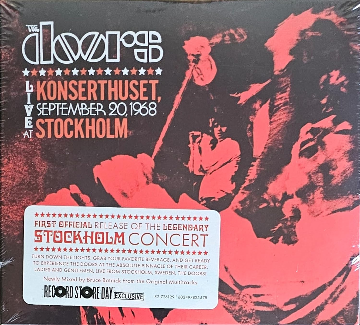 Amazon.com: Live at Konserthuset, Stockholm September 20, 1968: CDs & Vinyl