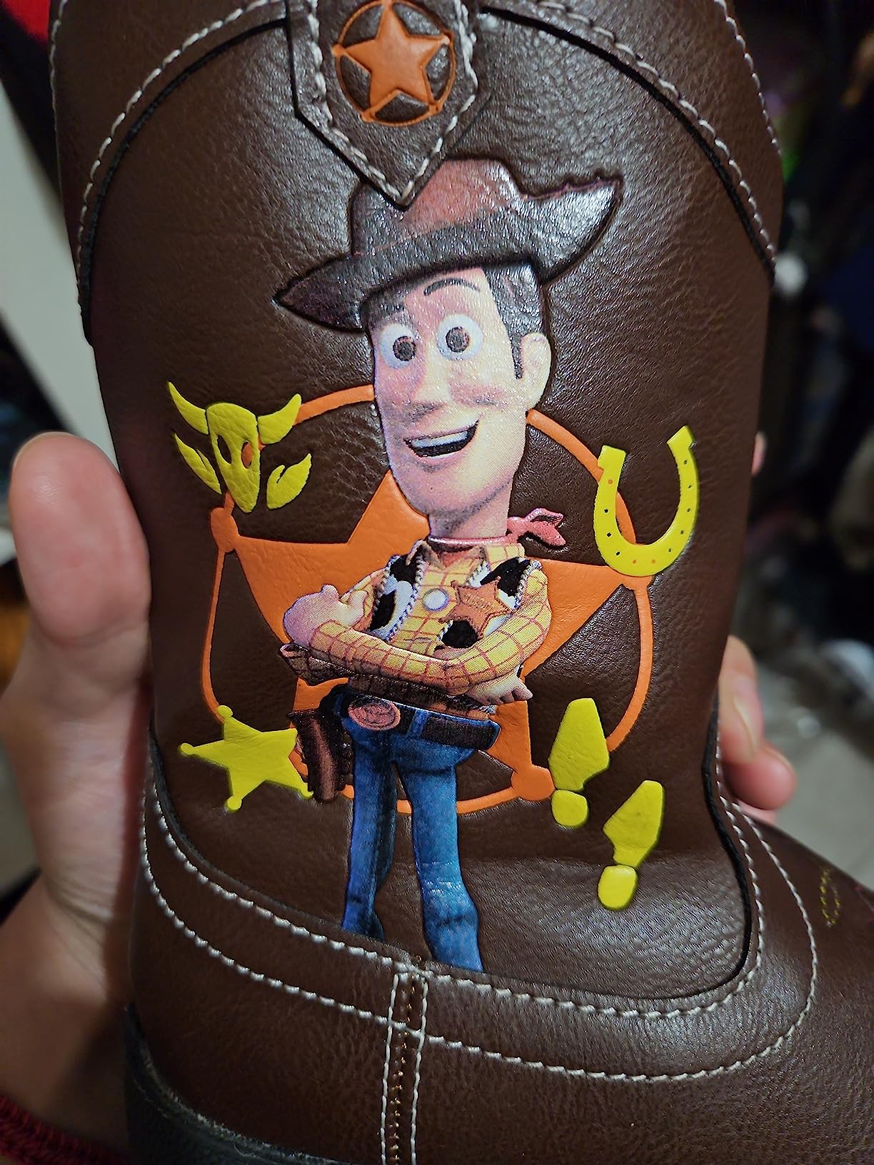 Amazon.com | Disney Toy Story Boy's Woody Boot (Toddler/Little Kid) | Boots