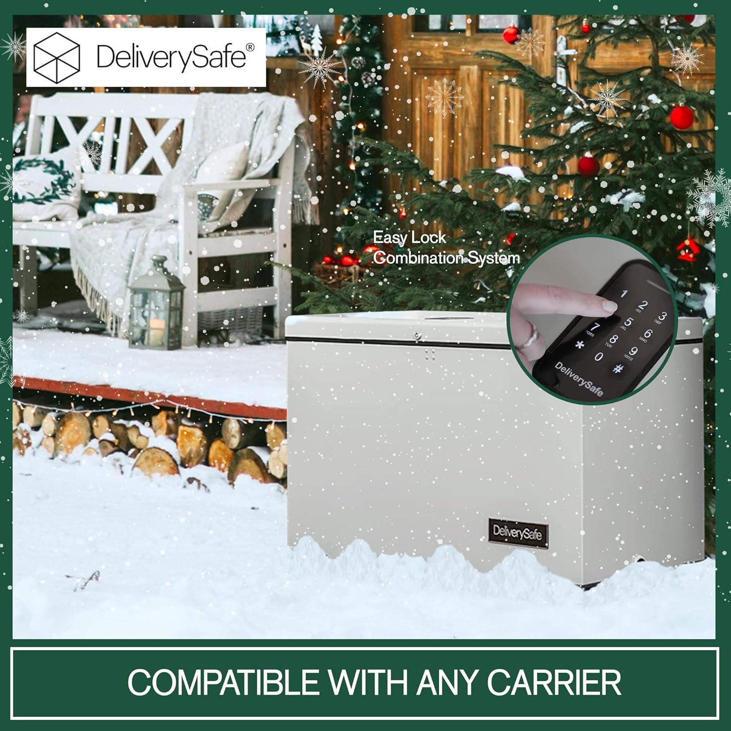 Buy DeliverySafe - Secure Package Delivery Lock Box, Lockable Outdoor ...