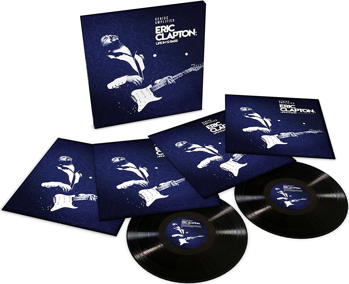 Amazon.com: Eric Clapton's Official Soundtrack: LΙFΕ ΙΝ 12 ΒΑRS (4LP ...