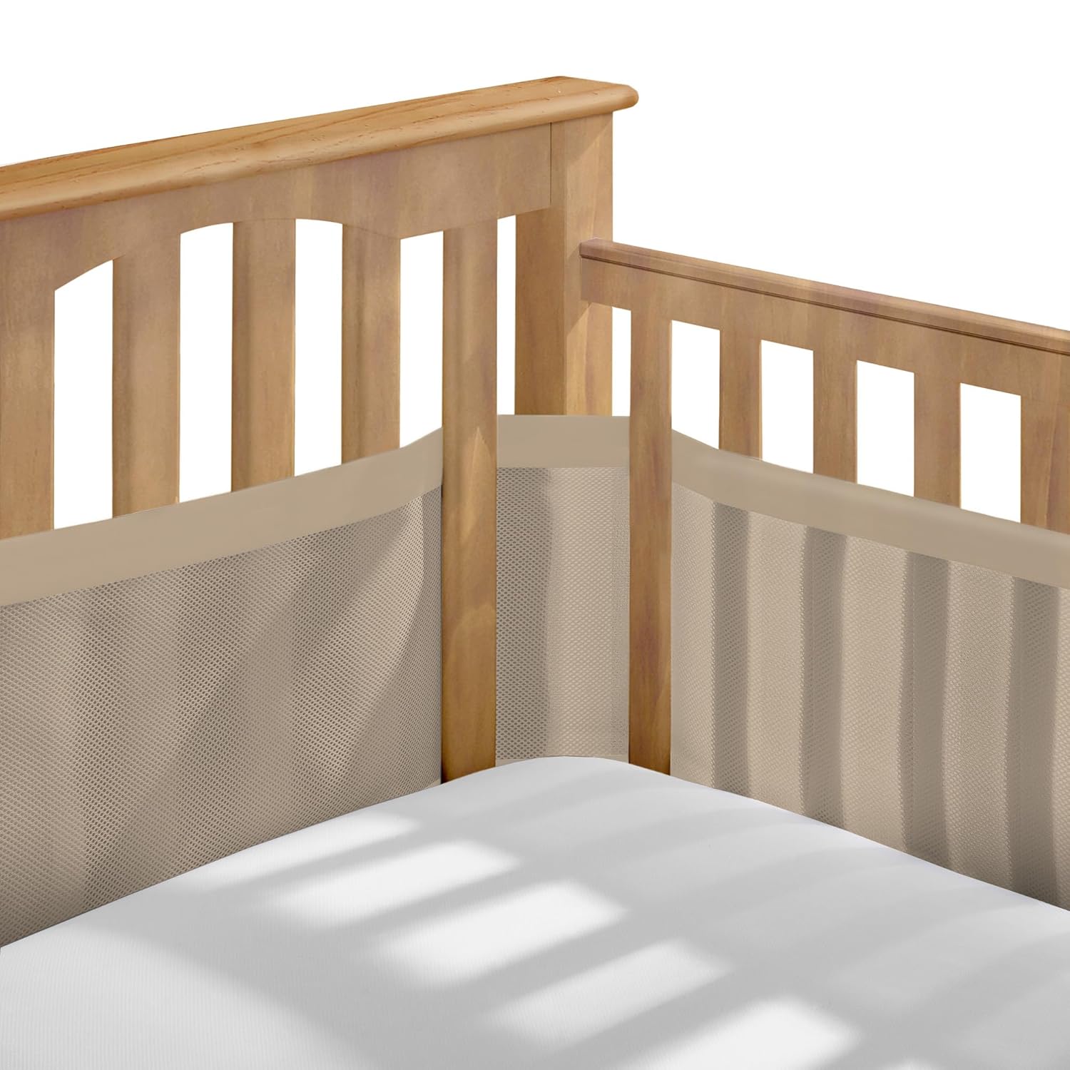 Amazon.com : BreathableBaby Breathable Mesh Liner for Full-Size Cribs ...