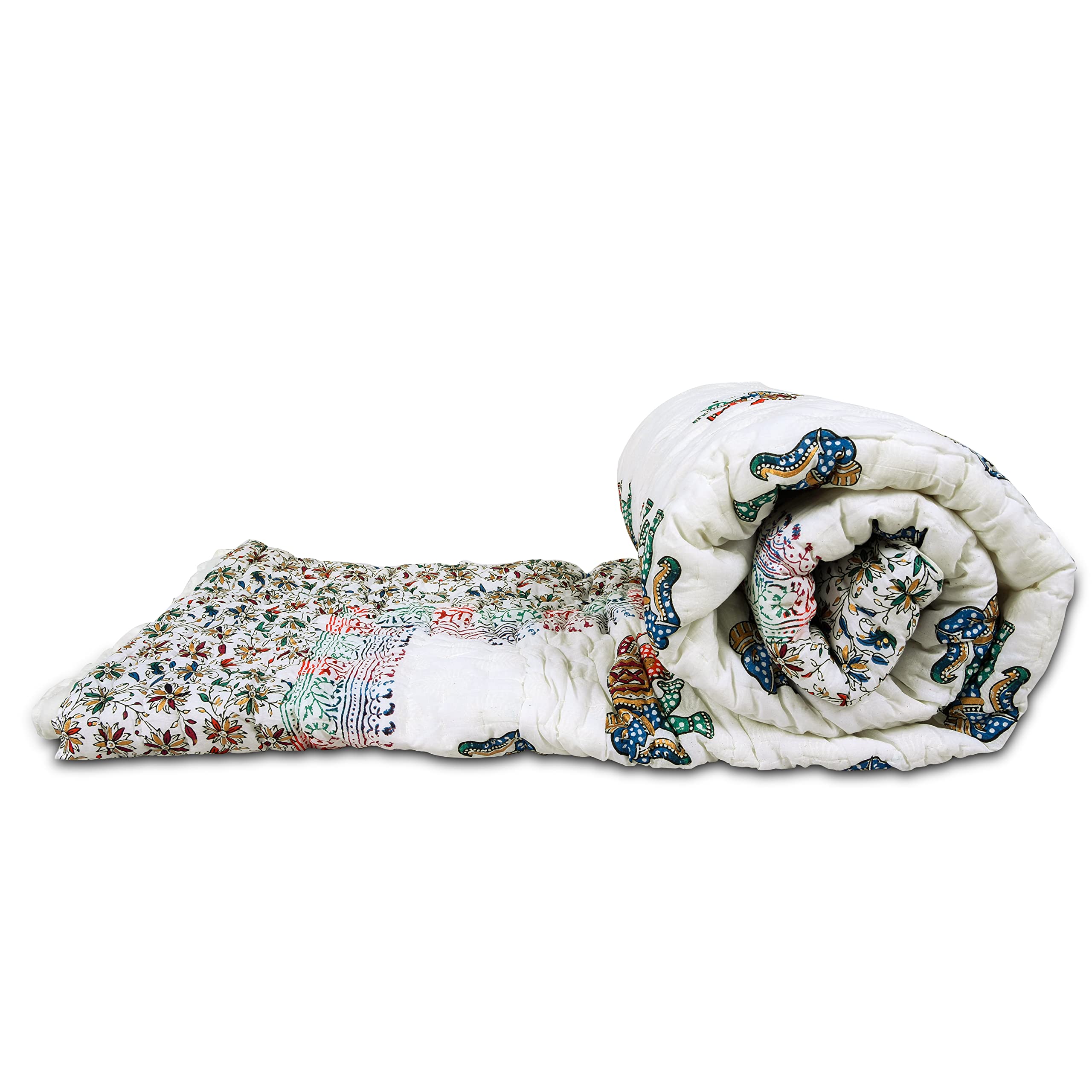 Amazon.com: STITCHY Traditional Rajasthani Elephant Print Light Weight ...