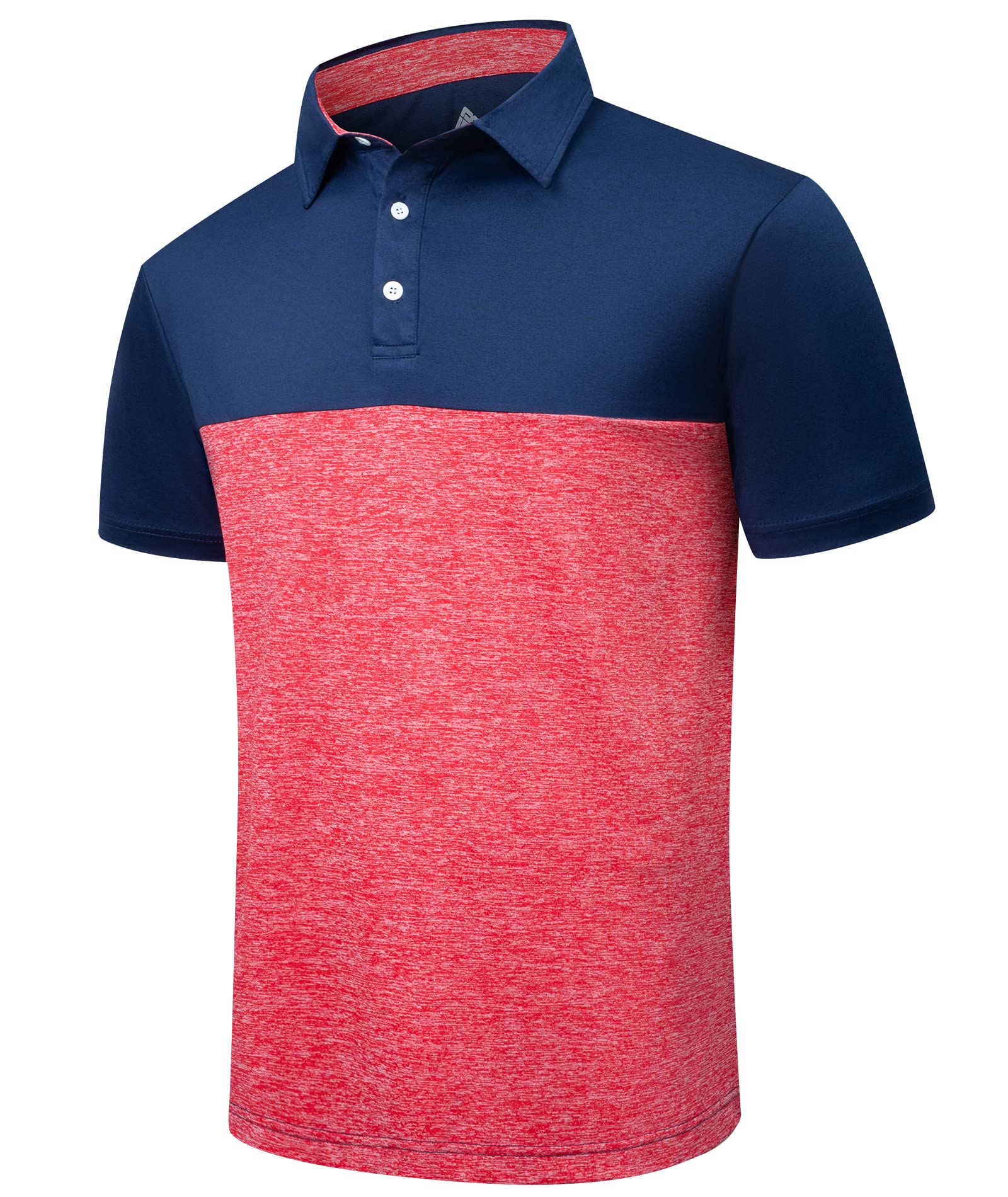 SWISSWELL Polo Shirts for Men Casual Short Sleeve Tennis Shirts Golf ...