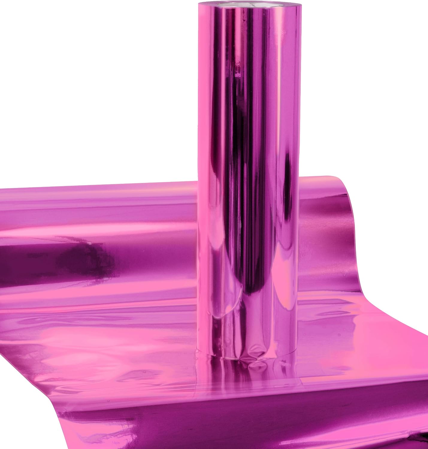 Amazon.com: V2 HTV Heat Transfer Vinyl Film Metallic Chrome (Pink, 10 ...