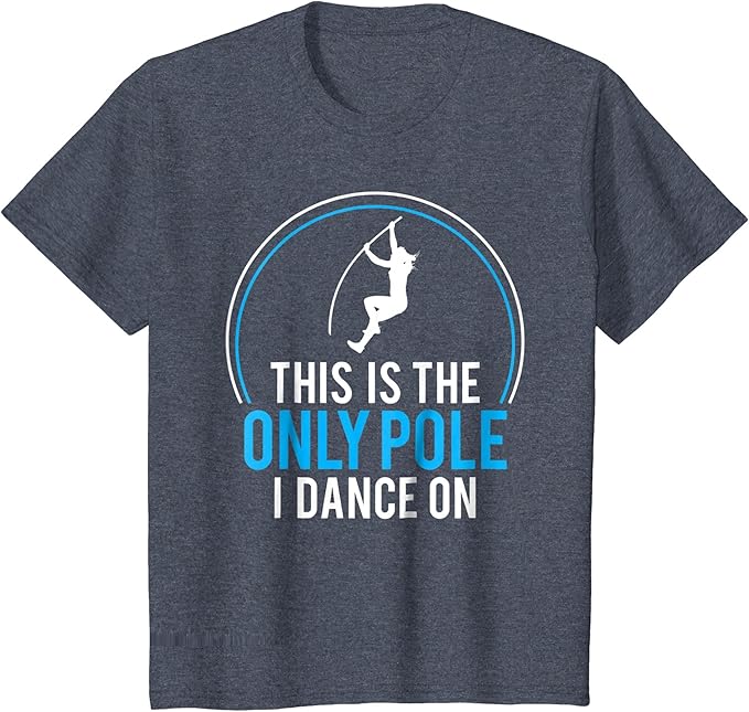 Amazon.com: Pole Vault Shirt Funny Pole Vaulting Track and Field T ...