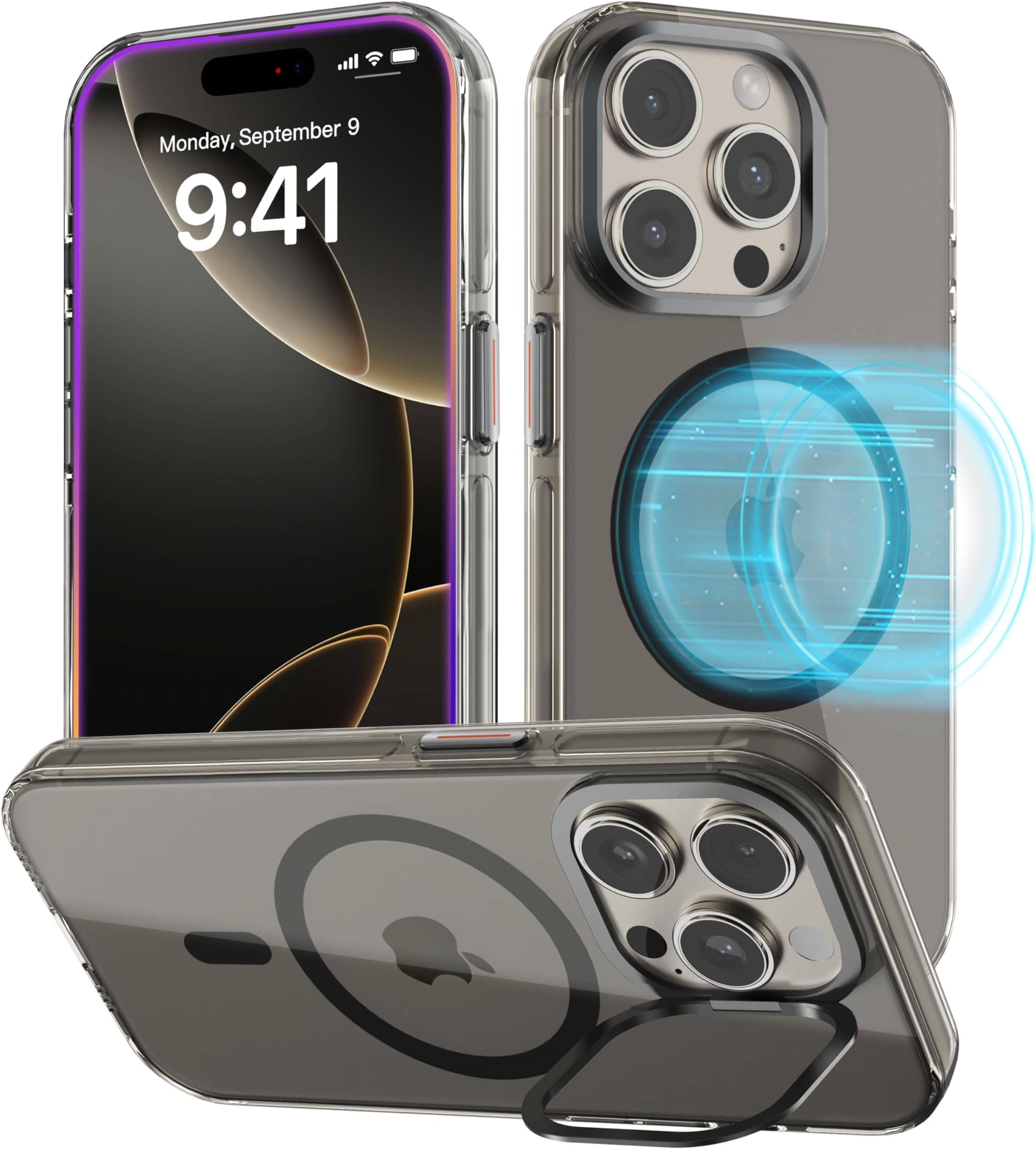 Amazon.com: GWW Designed for iPhone 16 Pro Max Case, MagSafe Compatible ...
