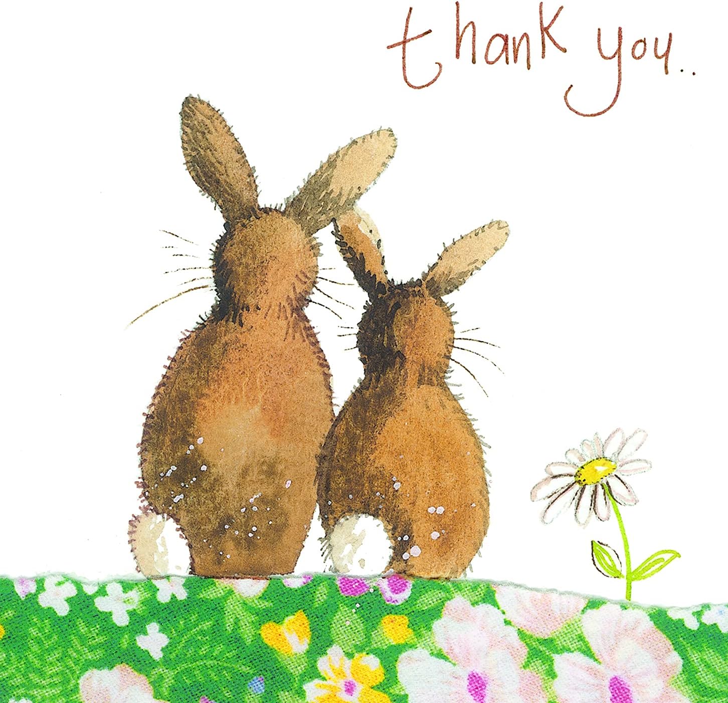 Alex Clark Thank You Rabbit Card : Amazon.co.uk: Stationery & Office ...