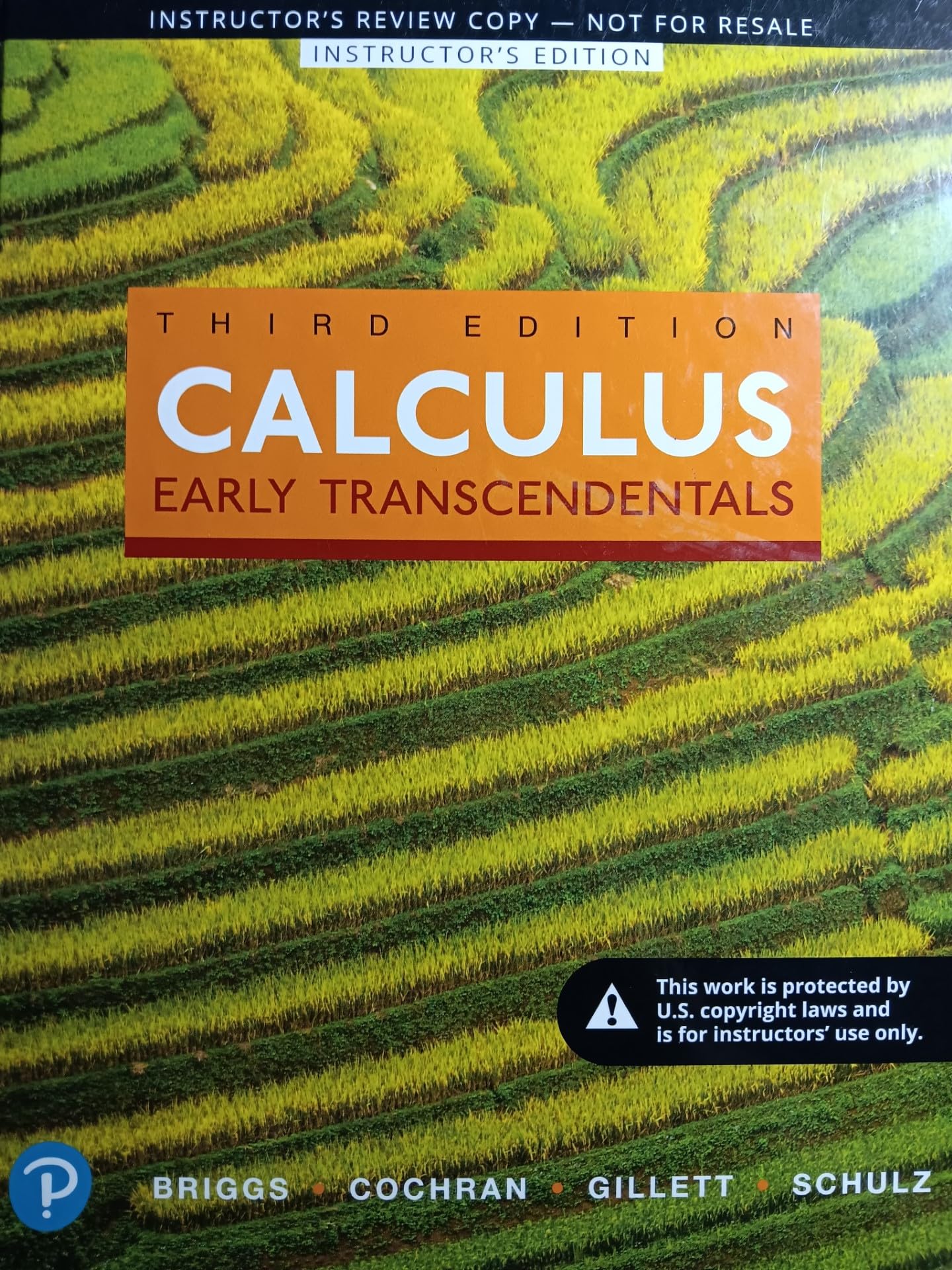 CALCULUS EARLY TRANSCENDENTALS 3RD.EDITION I.R.C.: BRIGGS ...