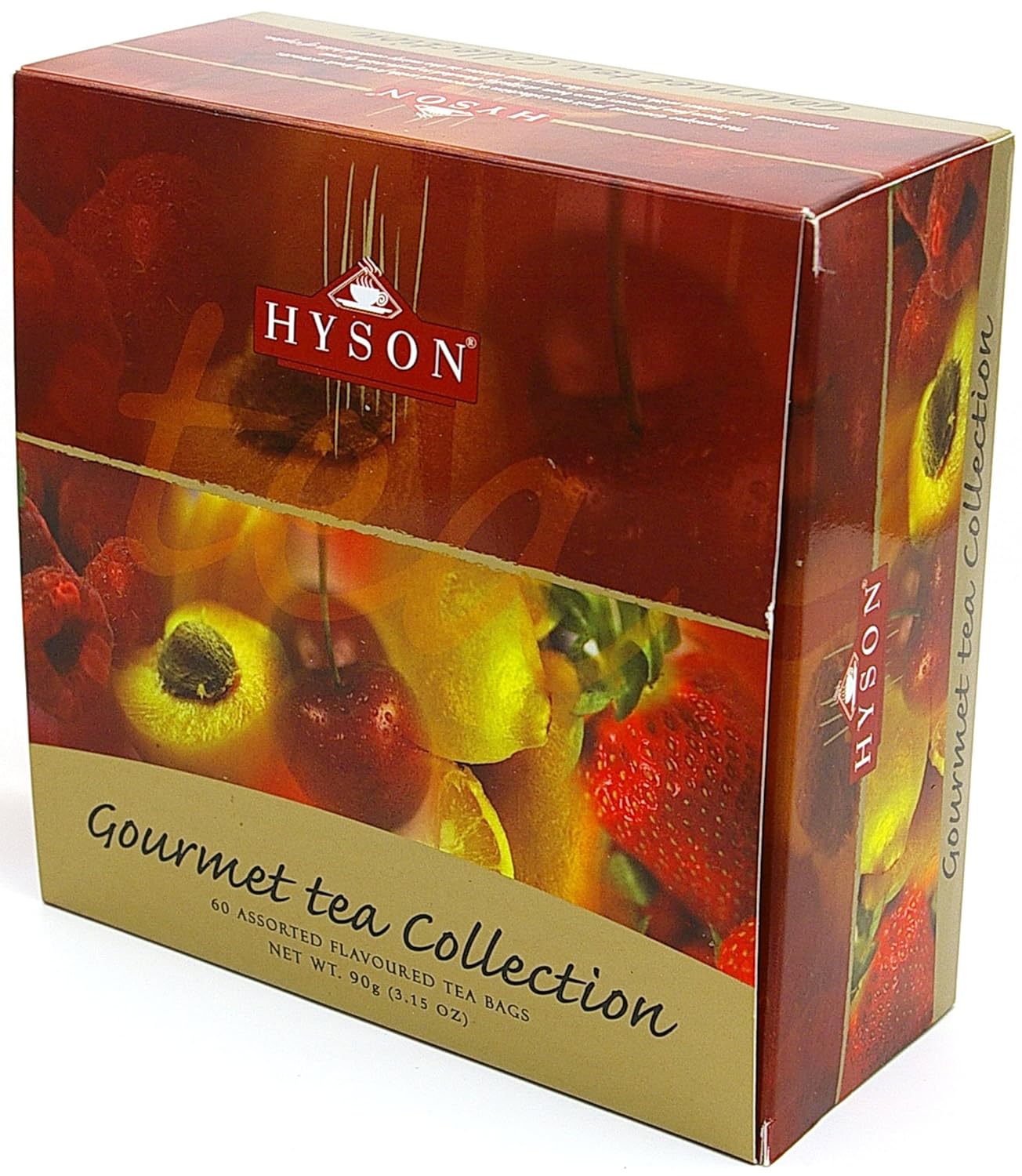 Amazon.com : "GOURMET COLLECTION" (Black Tea) "HYSON", 60 Teabags and 6 ...