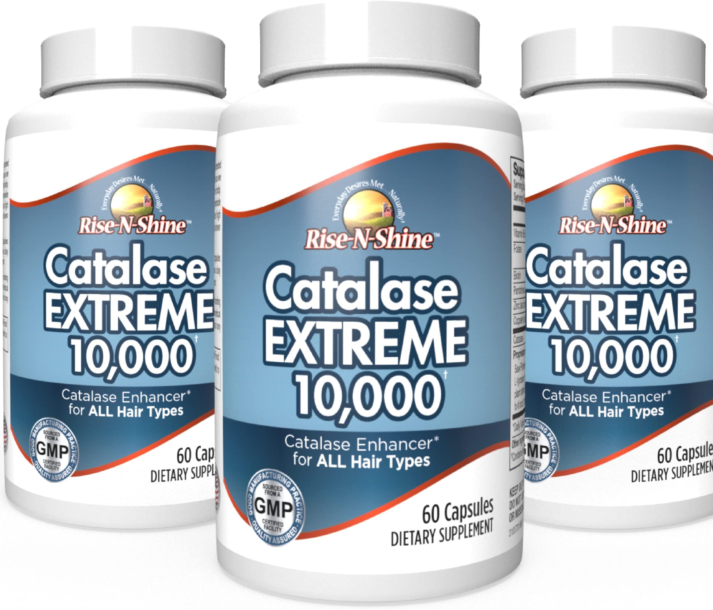 Amazon.com: Rise-N-Shine Catalase Extreme Supplement 10,000 ...
