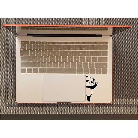 Careflection Panda Laptop Sticker Laptop Skin All Models Vinyl (Black ...