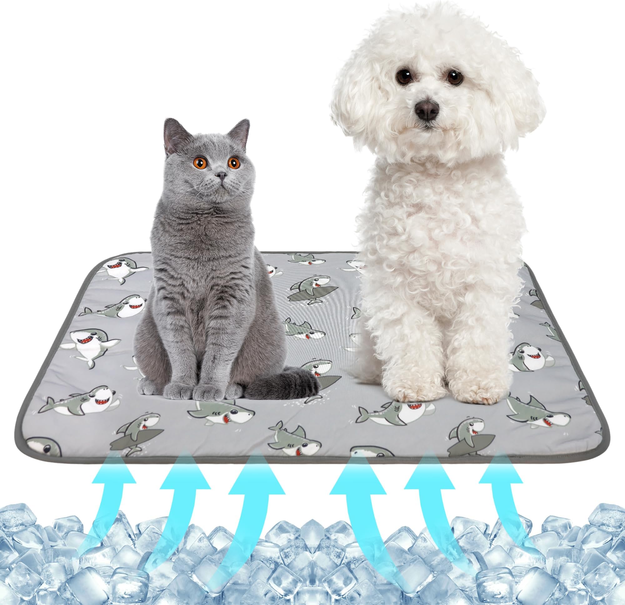 Amazon.com : Faith Force Pet Cooling Mat - Ice Silk Cooling Mat for ...