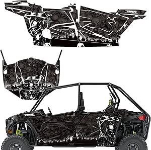 Amazon.com - AMR Racing UTV SXS Graphics kit Sticker Decal Compatible ...