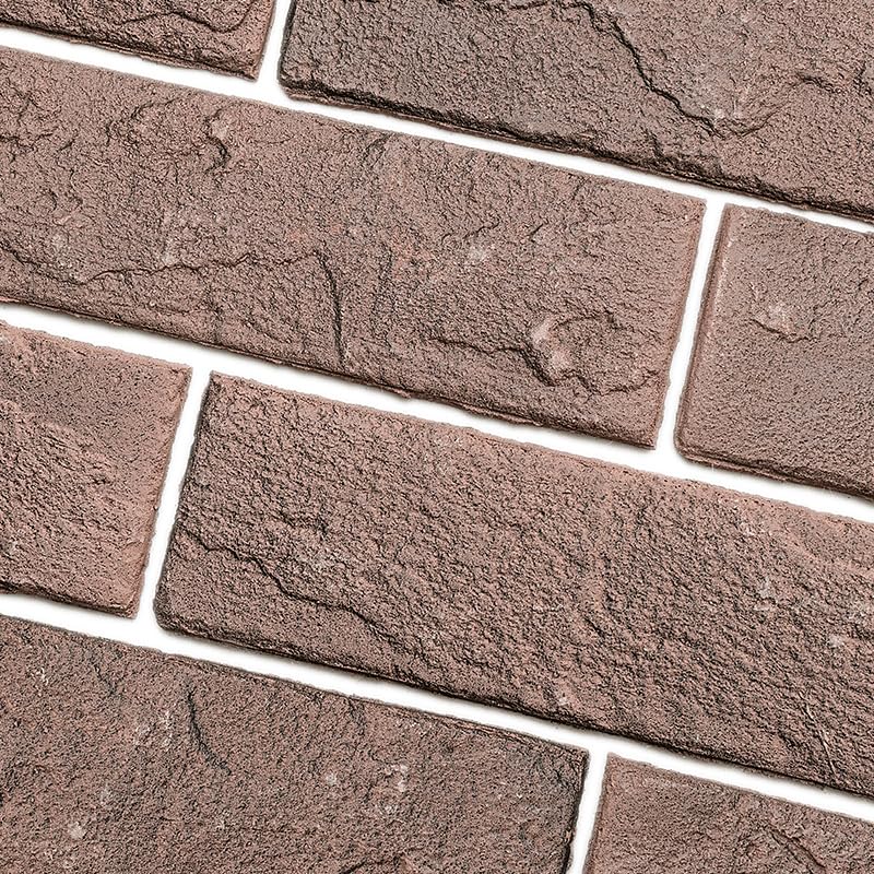 Amazon.com: TORURAL 60 Red/Brown Thin Brick Wall Tiles, Manufactured ...