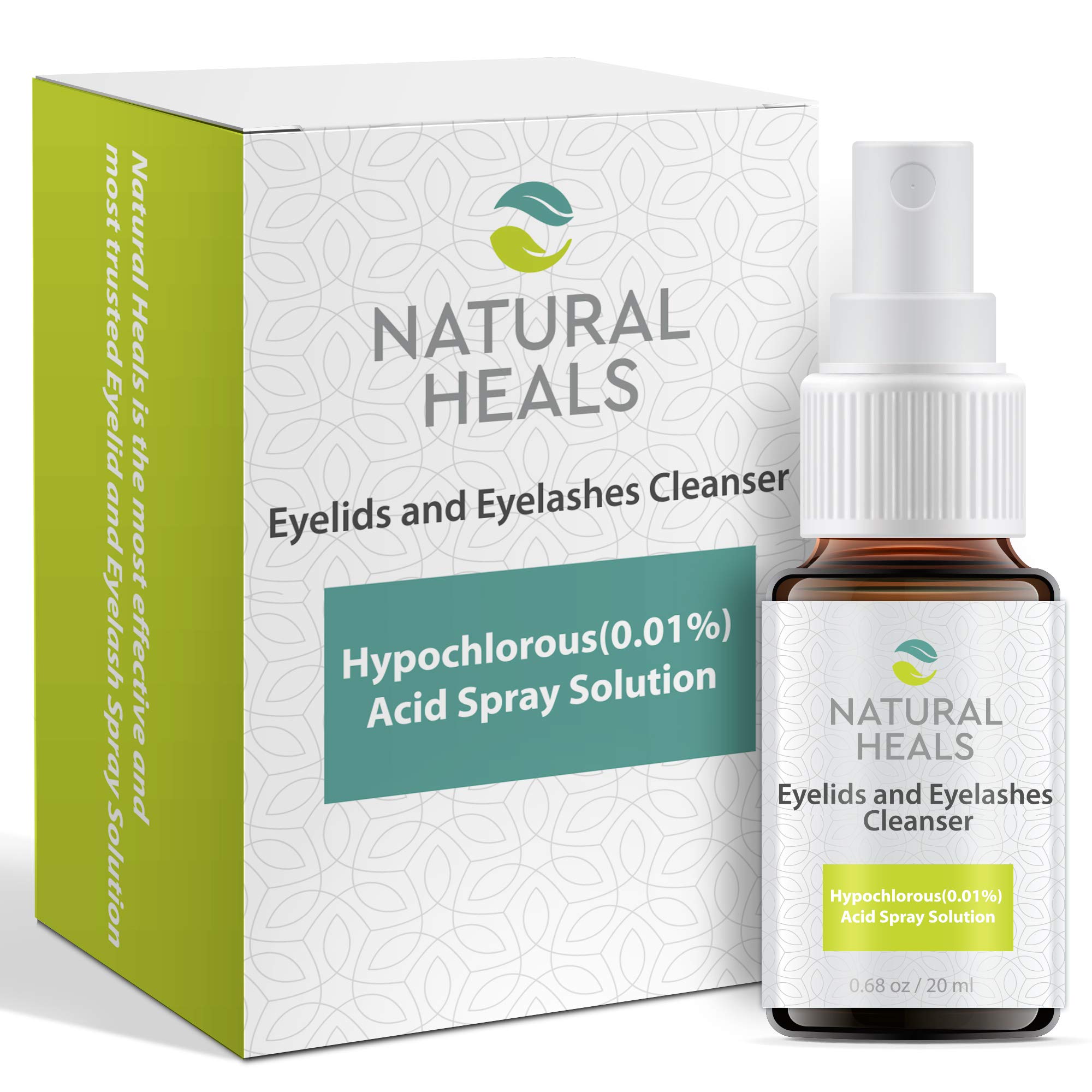 Buy Natural Heals Eyelid , Lash Wash, Hypochlorous Spray SolutionFor ...