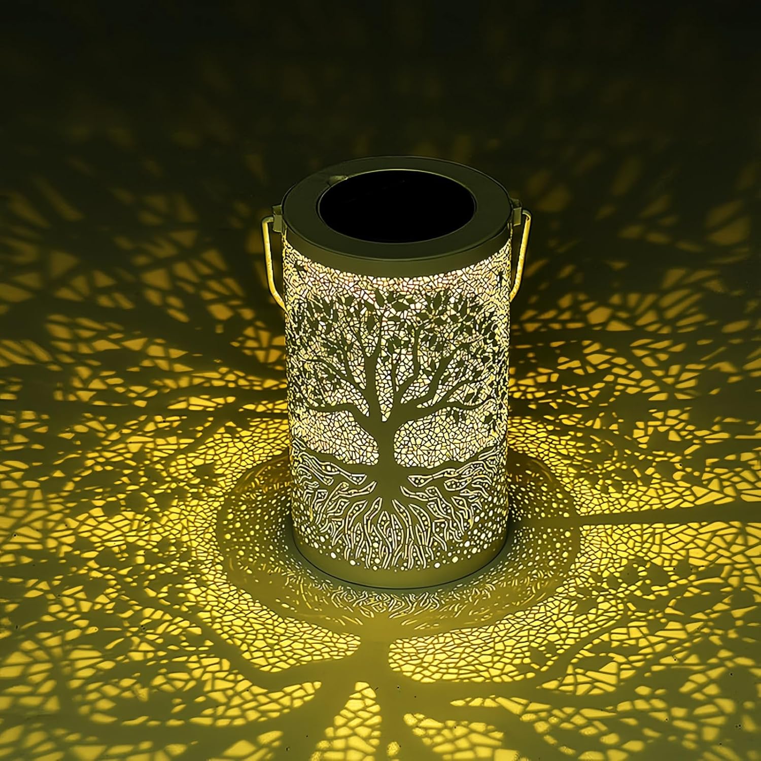 Amazon.com: Clearance, Holiday Decor, The Tree of Life Solar Lantern ...